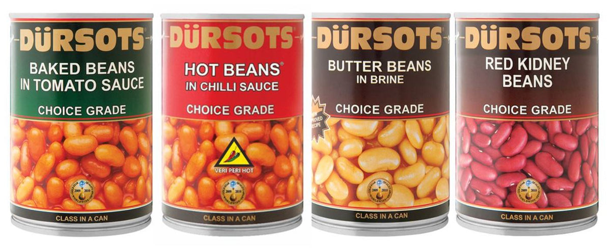 Dürsots Beans Assorted Pack of 8 x 410g – Umlozi International