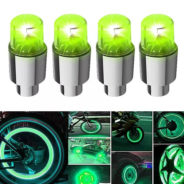 Umlozi Wheel, Tire Valve Led Light - 4 Pack - Assorted Colours – Umlozi ...