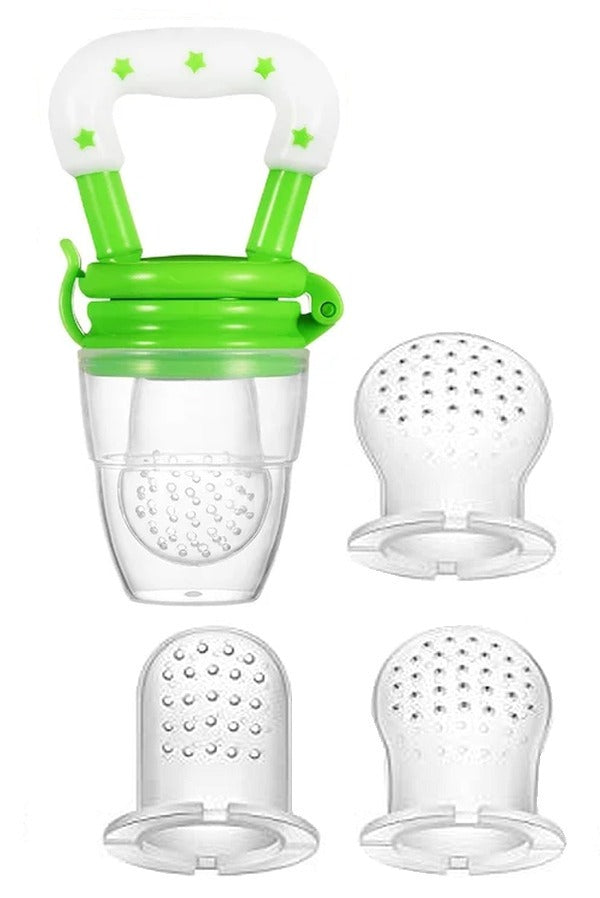 Baby Fruit/Veg Feeder Pacifier with 4 Silicone Teats Sizes – Umlozi ...