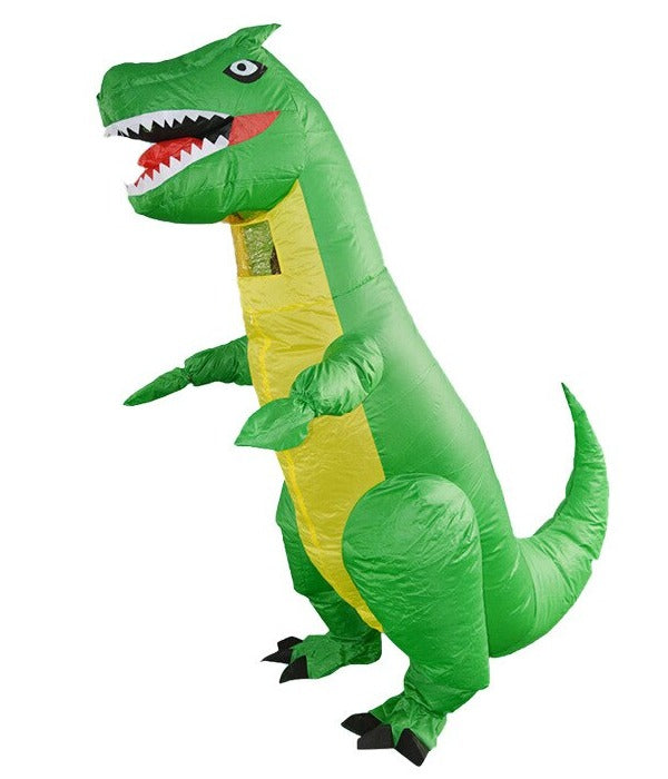 Dinosaur T-Rex Full Suit With Automatic Battery Air Inflator – Umlozi ...