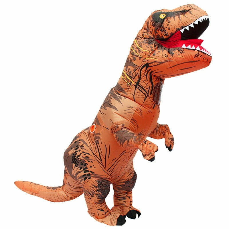 Dinosaur T-Rex Full Suit With Automatic Battery Air Inflator – Umlozi ...