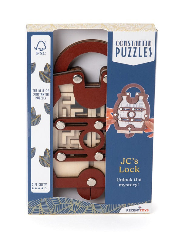 JC's Lock - Brain Teasers - Riddles - Recent Toys – Umlozi International