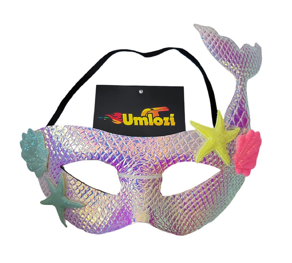 Mermaid Dress Up Mask - Assorted Colours – Umlozi International