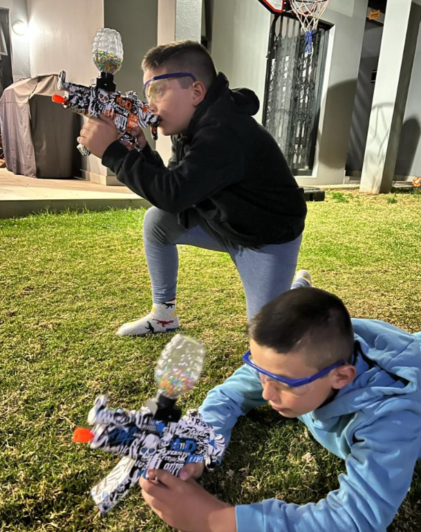 Rechargeable Electric Gel Ball Blaster, Sniper Design - Protective Eye ...
