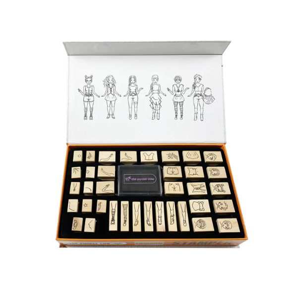 Stamper Set Fashion 36 Stamps - Create your Own Fashion Designs ...