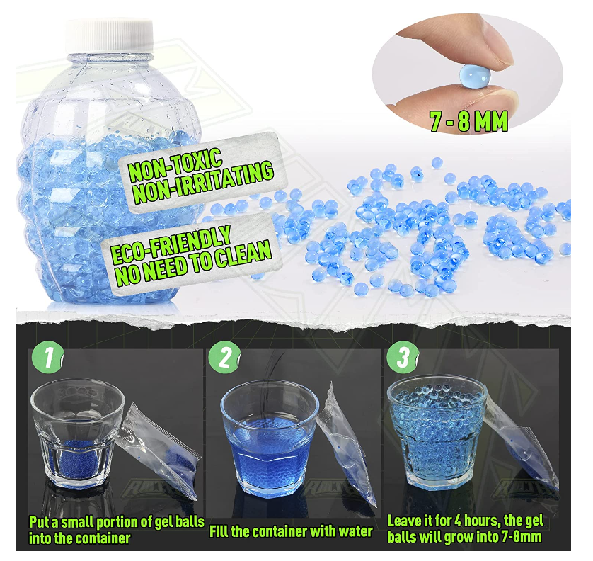 Gel Blaster Gel Balls - Over 45 000 Gel Balls Pack – Umlozi International