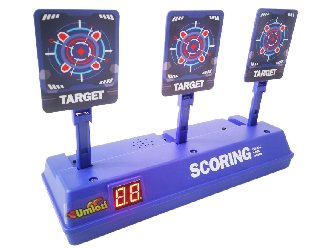 Target Shooting - Electronic Automatic Target - 2 Modes & Digital Coun ...